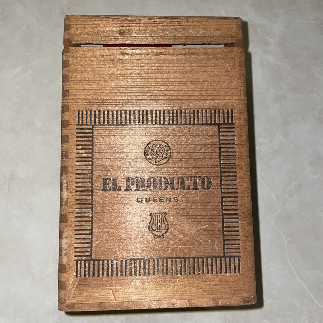 El Producto Queens Cigar Box - Etsy