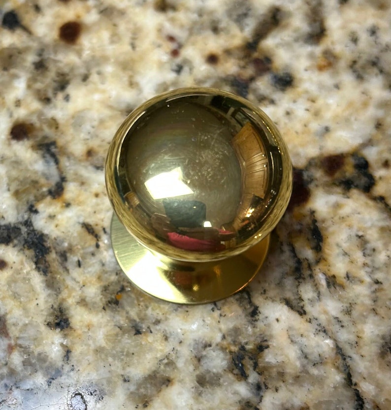 15 Brass Cabinet Knobs - Etsy