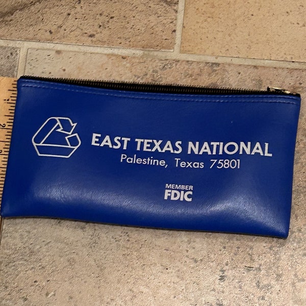 Leather Bank Bag - Etsy