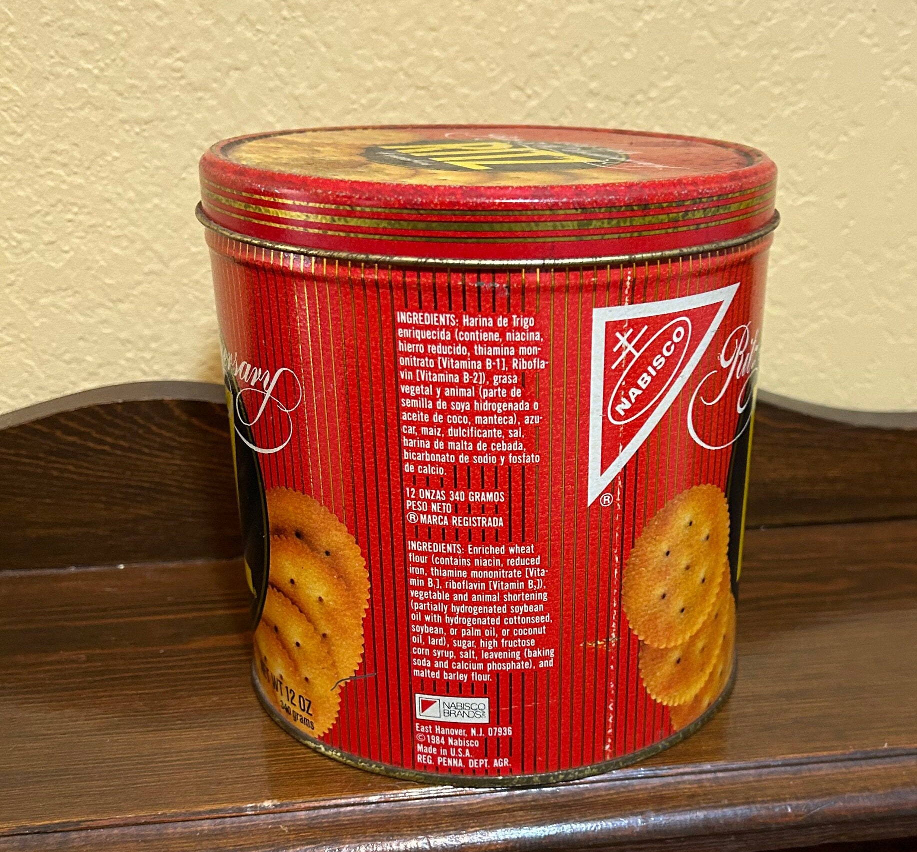 Ritz 50th Anniversary (1934 - 1984); Collectible Tin - Etsy