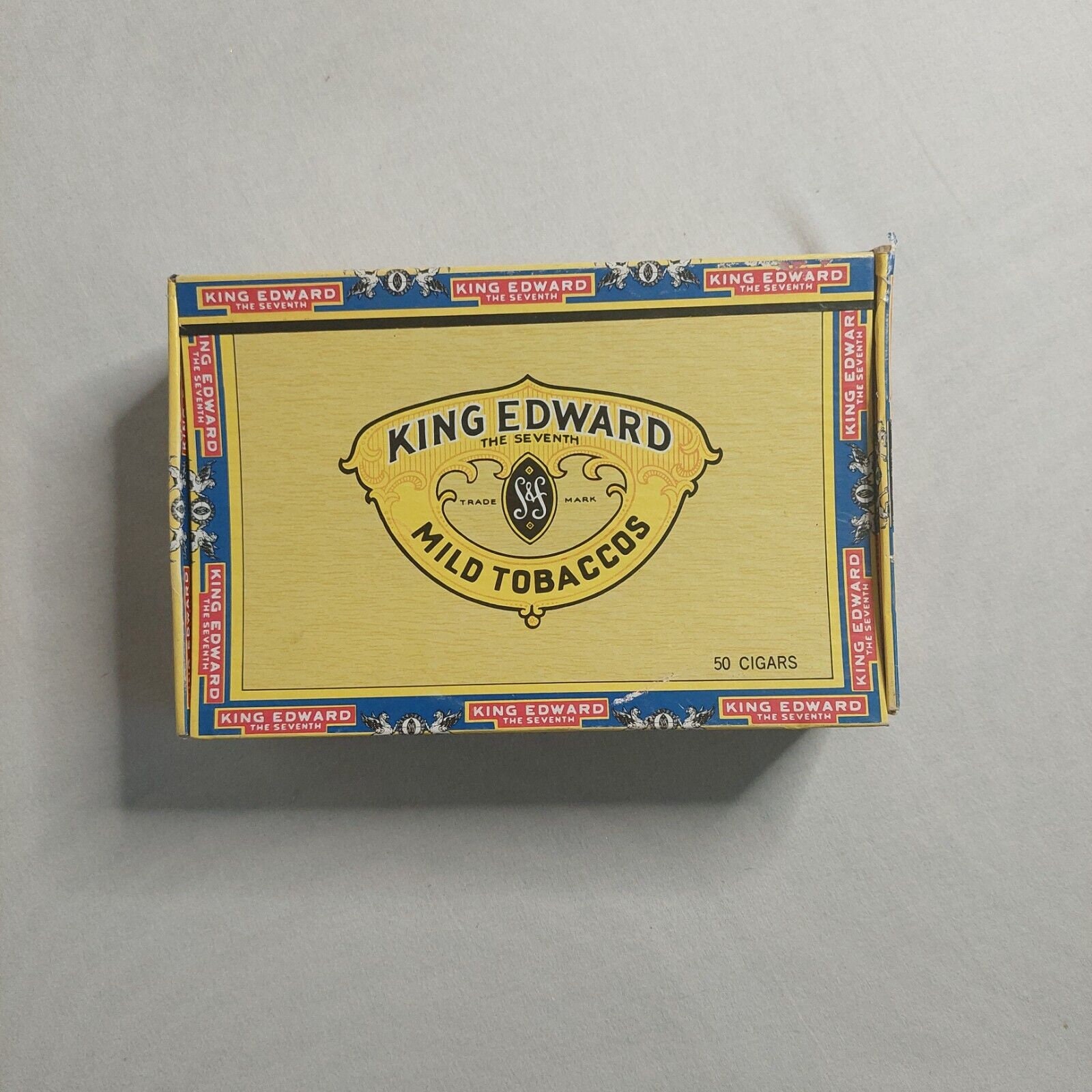 King Edward Cigar Box-cardboard - Etsy