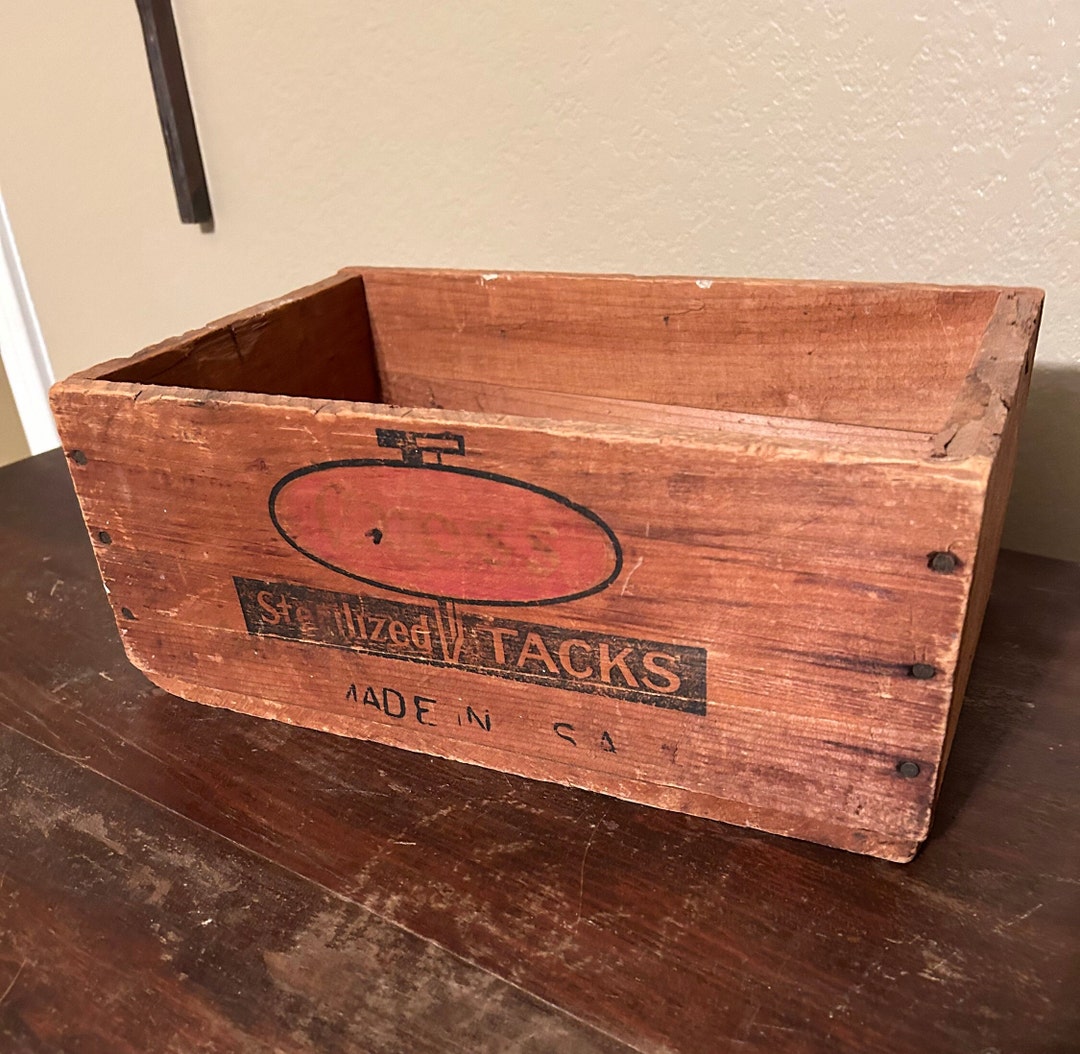 Cross Sterilized Tacks Box - Etsy