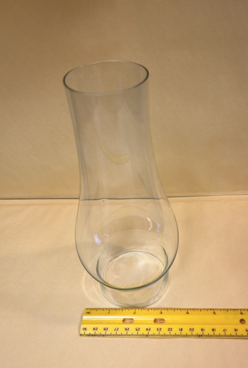 Clear Glass Chimney Lamp Replacement - Etsy