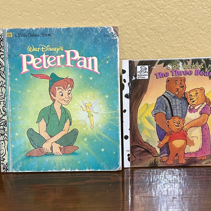 Peter Pan Golden Book - Etsy