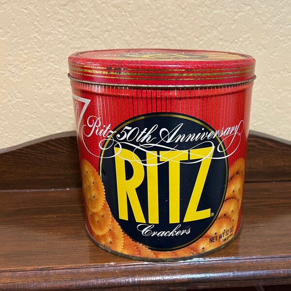 Ritz Cracker Tin - Etsy