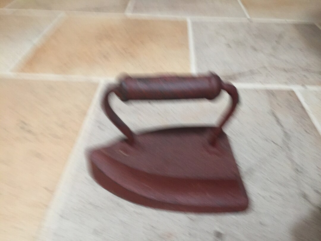 Antique Sadiron No 7 Cast Iron - Etsy