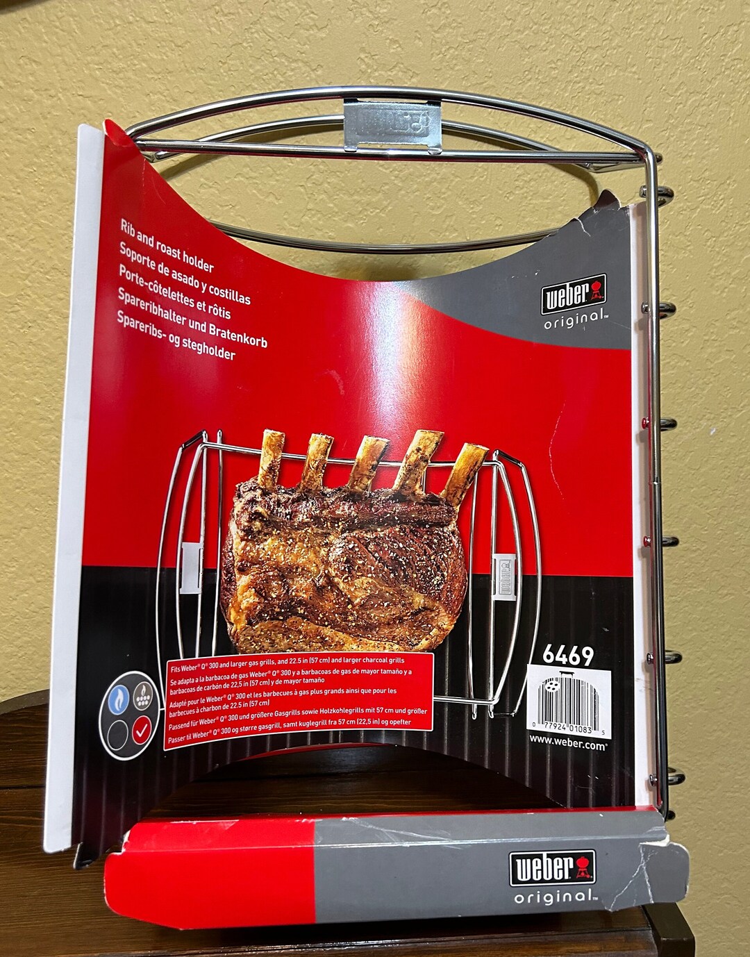 Weber Rib and Roast Holder 6469 - Etsy