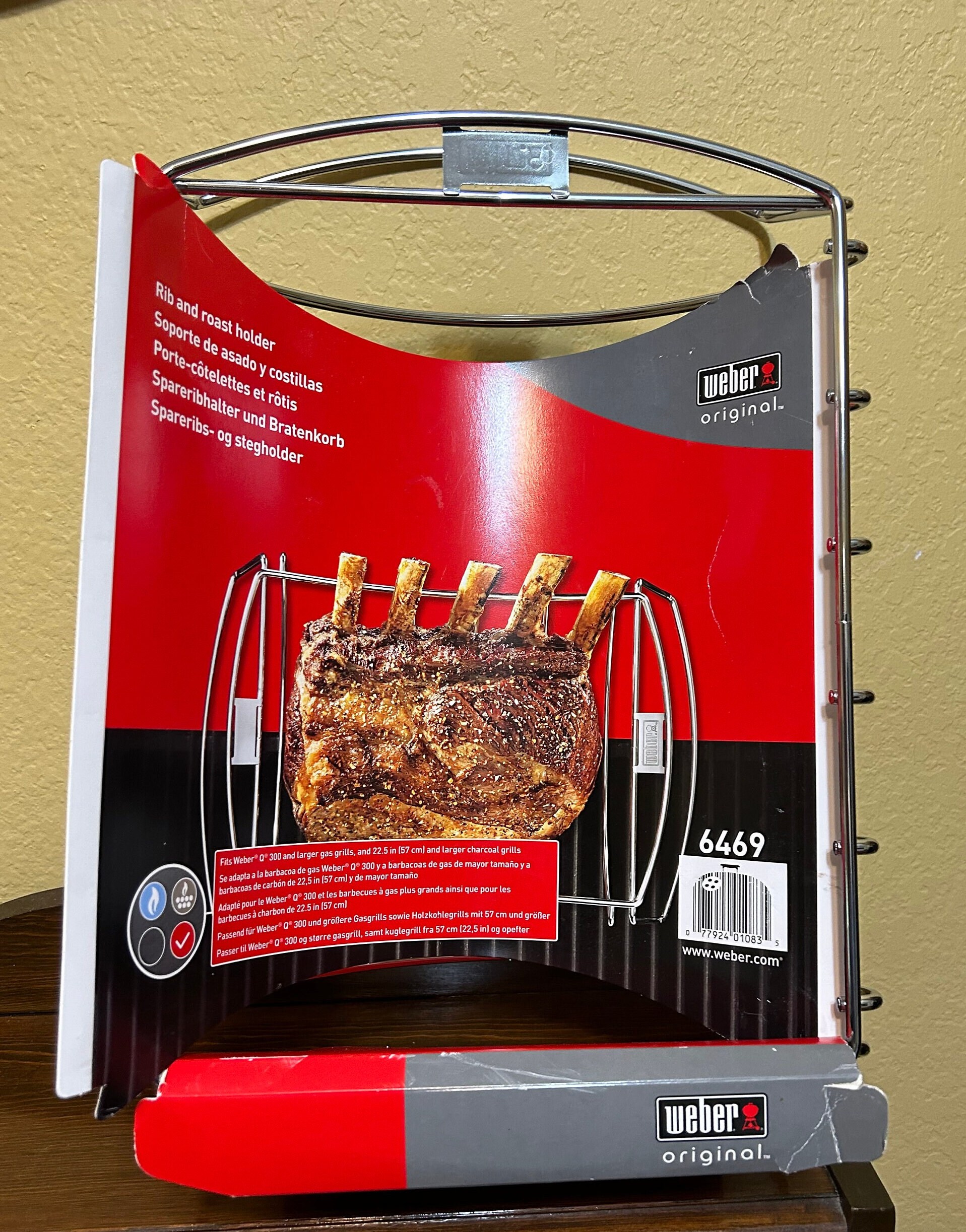 Weber Rib and Roast Holder 6469 - Etsy
