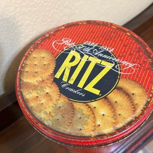 Ritz 50th Anniversary (1934 - 1984); Collectible Tin - Etsy