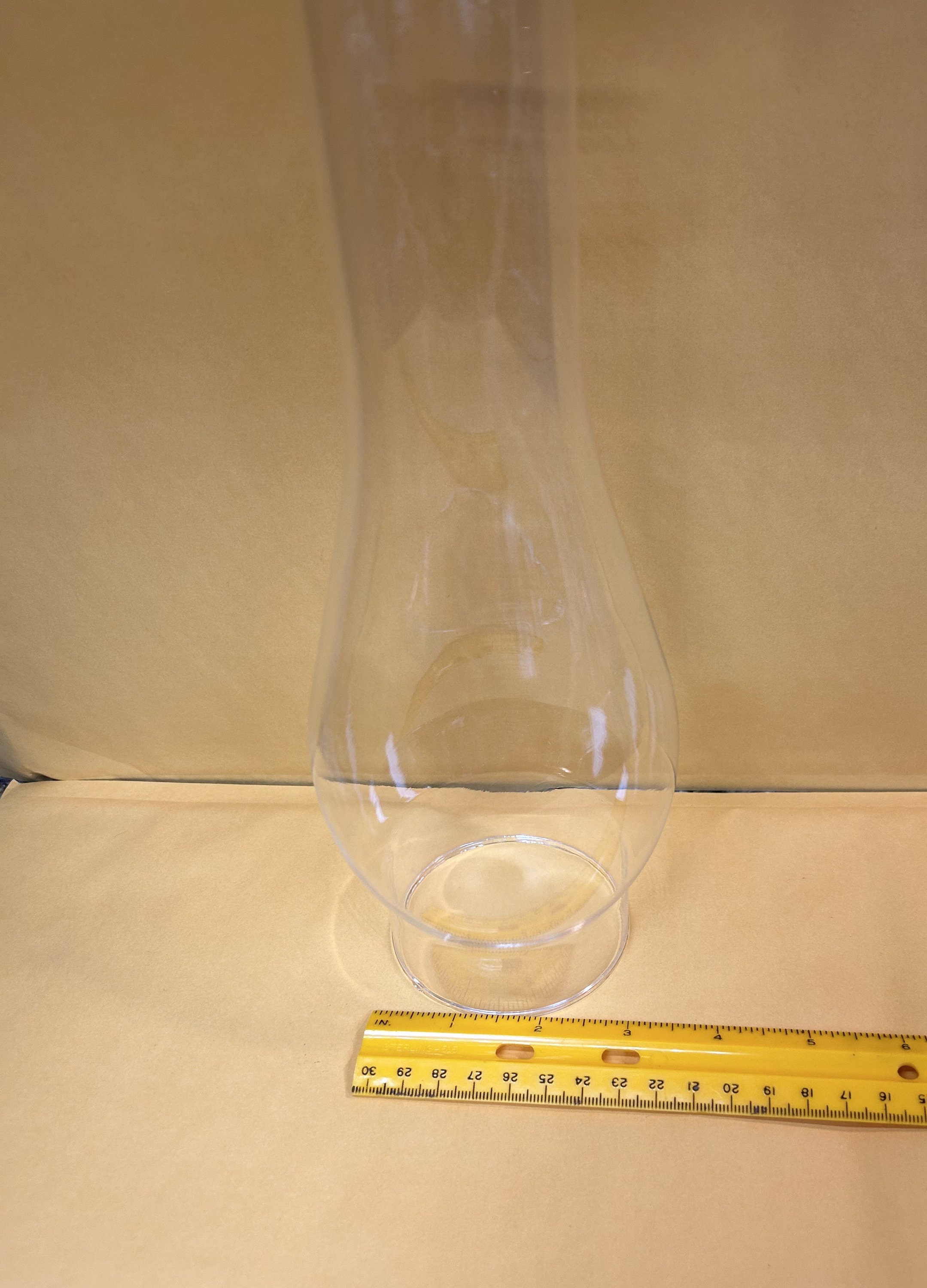 Clear Glass Lamp Chimney - Etsy