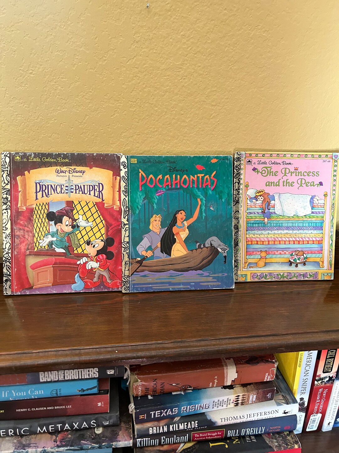 3 Disney Little Golden Books - Etsy