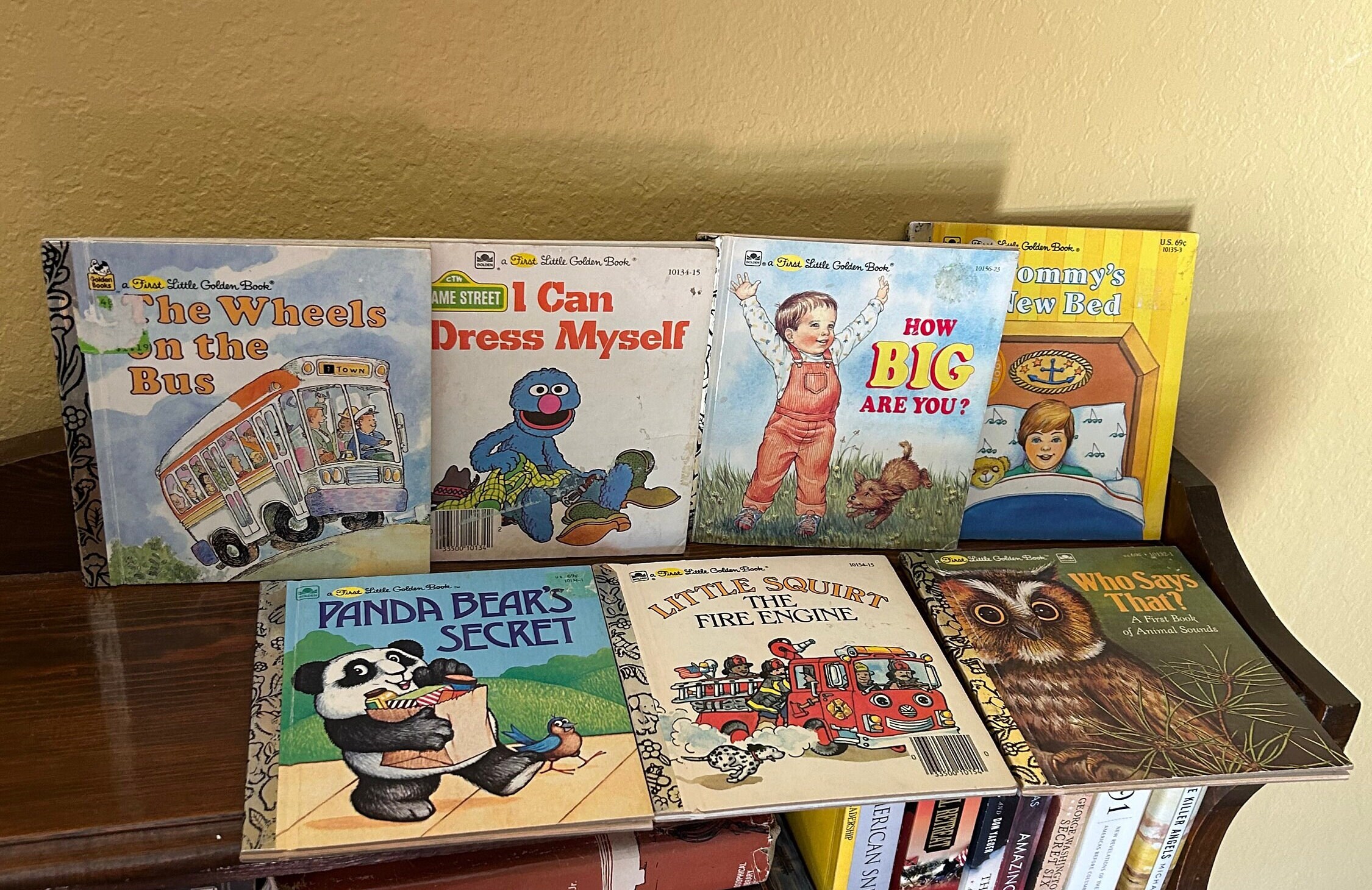 7 My First Little Golden Books - Etsy