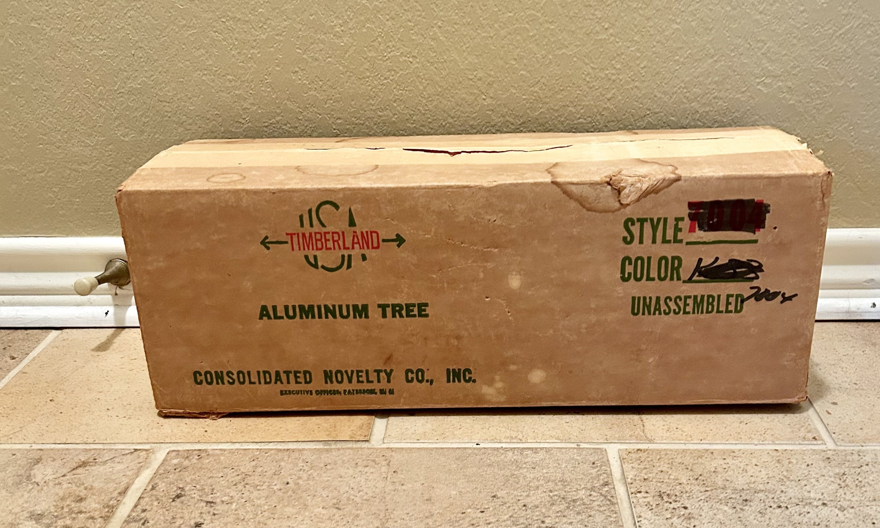 Timberland Aluminum Christmas Tree 52" Tall - Etsy