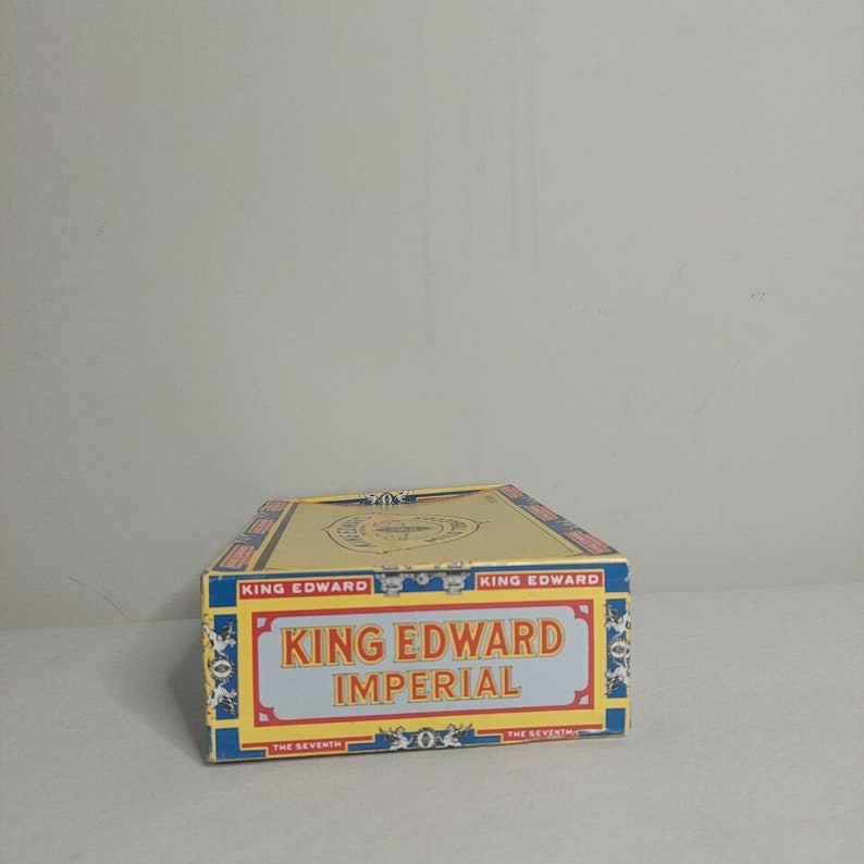King Edward Cigar Box-cardboard - Etsy