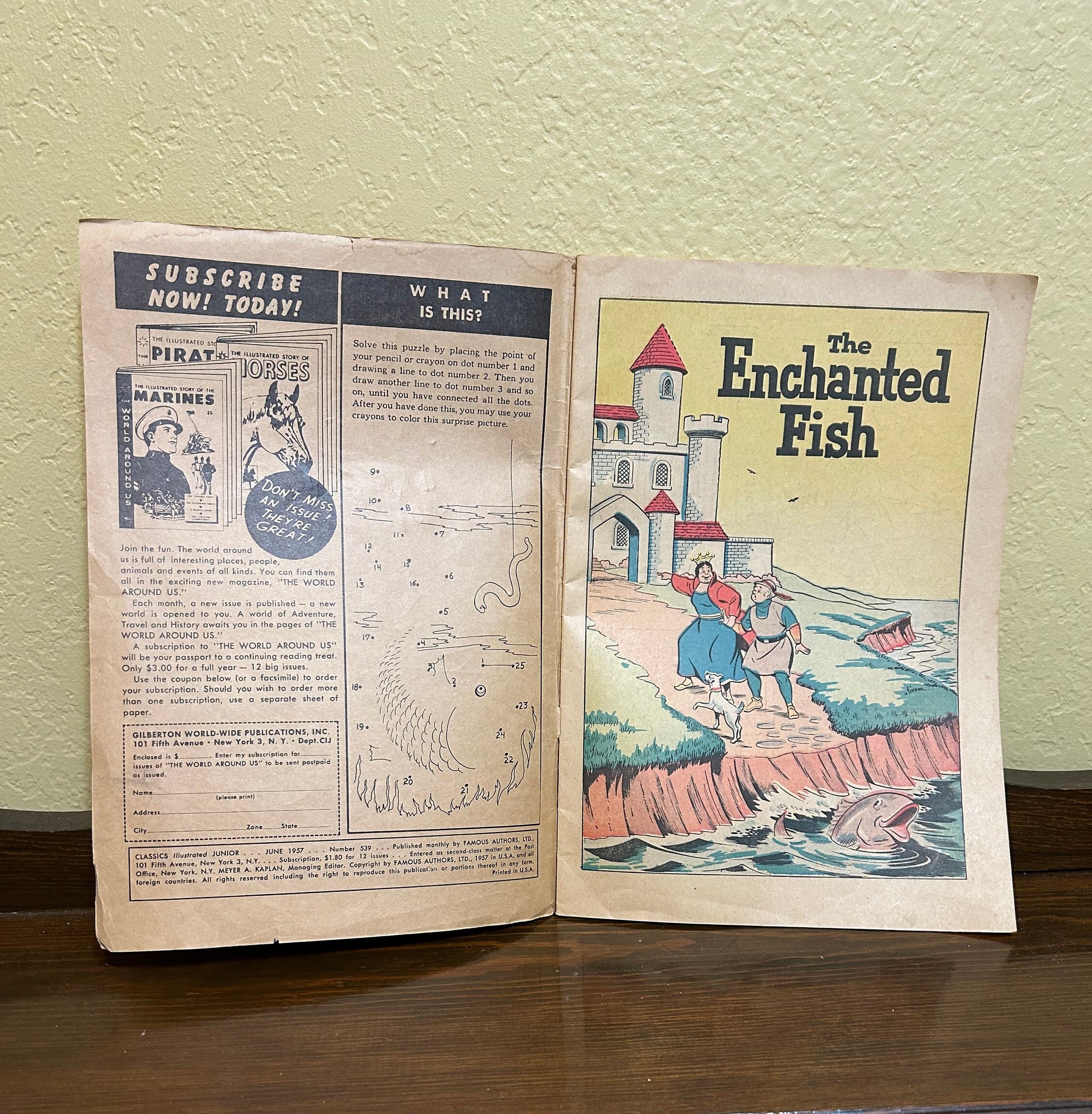 Comicthe Enchanted Fish - Etsy