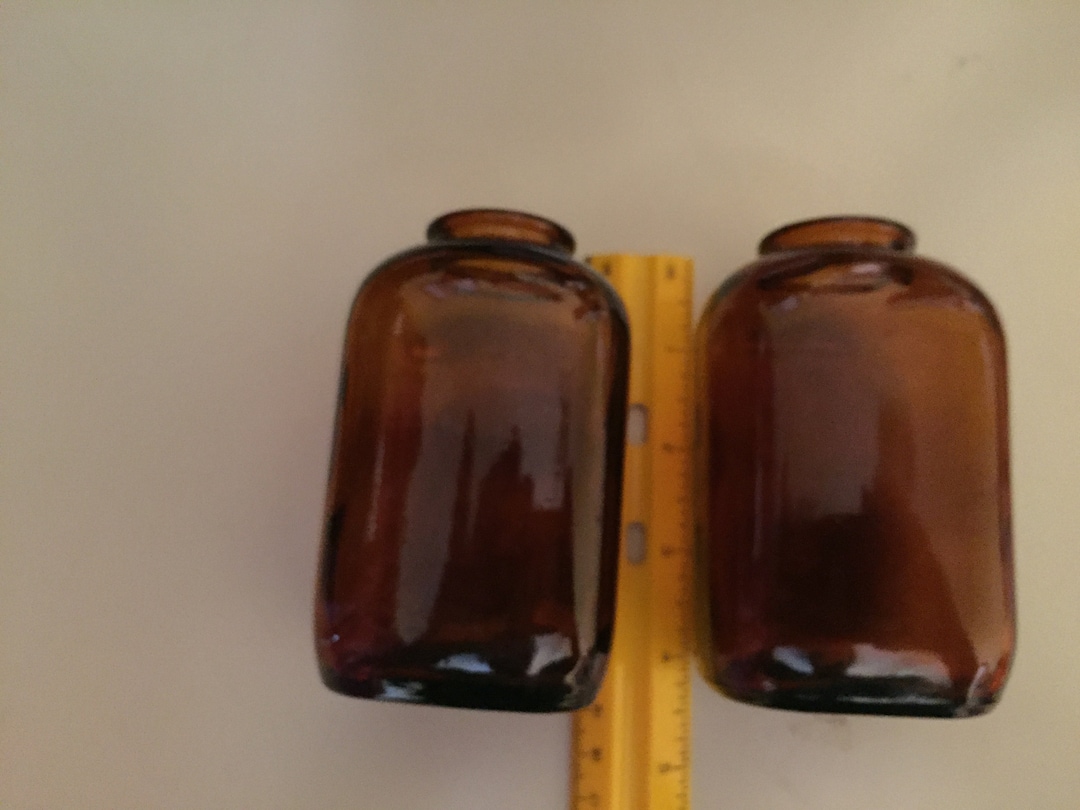 2 Vintage Snuff Bottles - Etsy
