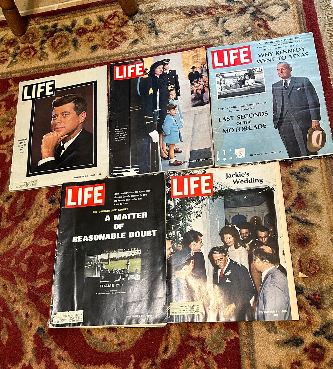5 Magazines on JFK Assassination - Etsy