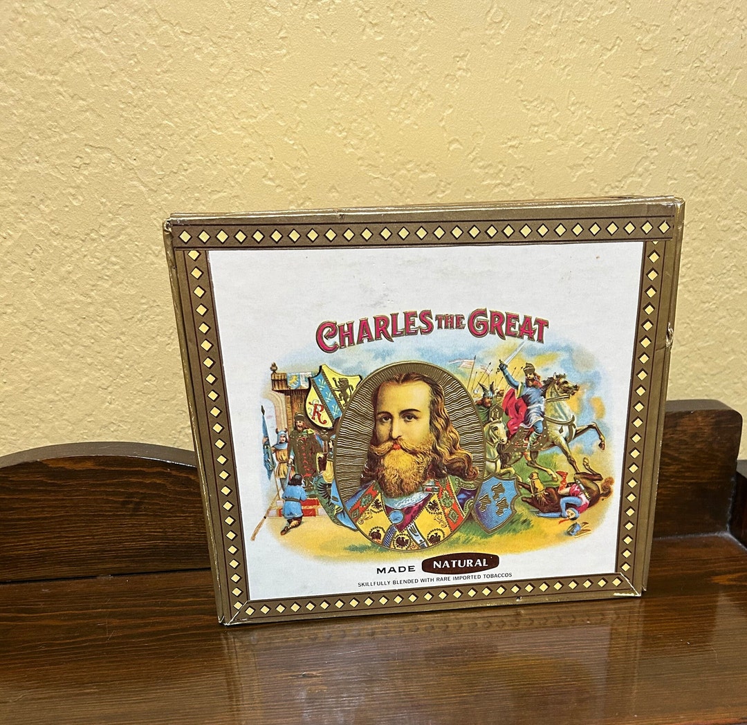 Charles the Great Cigar Box - Etsy