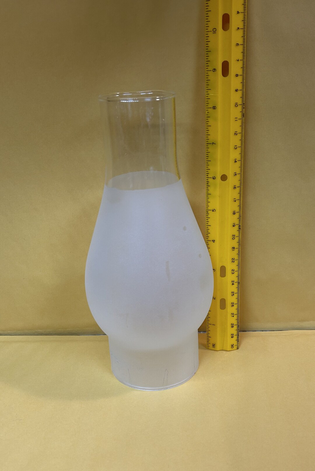 Frosted Glass Chimney For Lamp Etsy