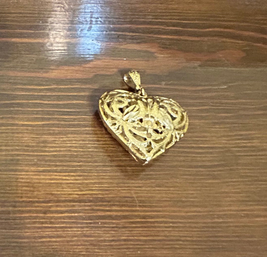 Open Heart Locket - Etsy