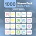 1000 Stream Deck Icons | Pastel Rainbow Solid | Reverse Pastel ...