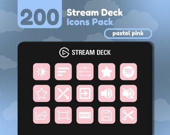 1000 Stream Deck Icons | Pastel Rainbow Solid | Reverse Pastel ...