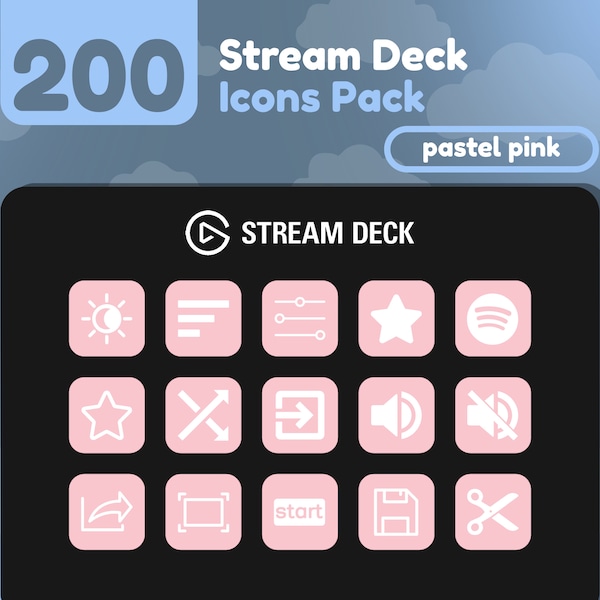 Stream Deck Icons - Etsy