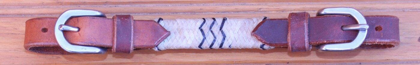 Leather Curb Chin Straps With Braided Rawhide Multiple - Etsy