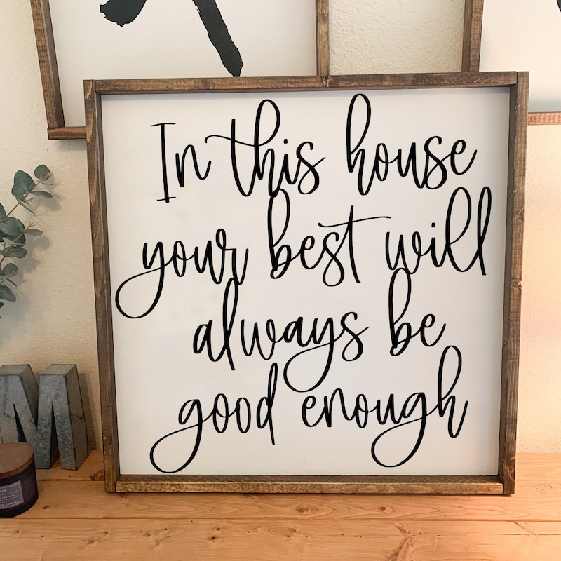 Messy House Sign - Etsy