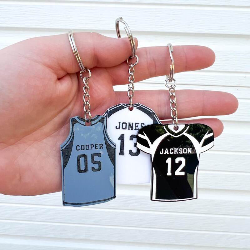 Football Keychain - Etsy