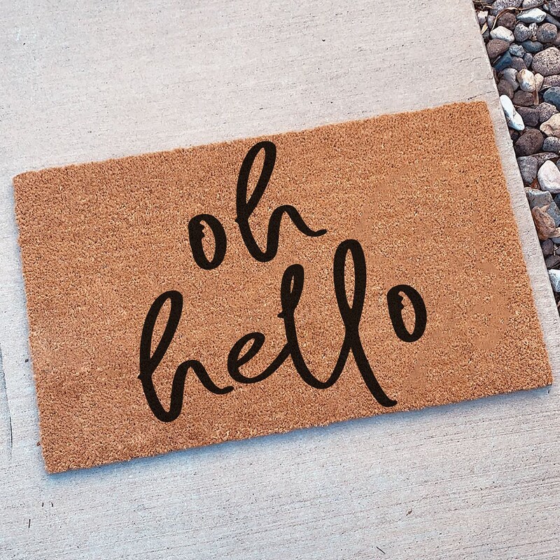 Oh Hi Rug - Etsy