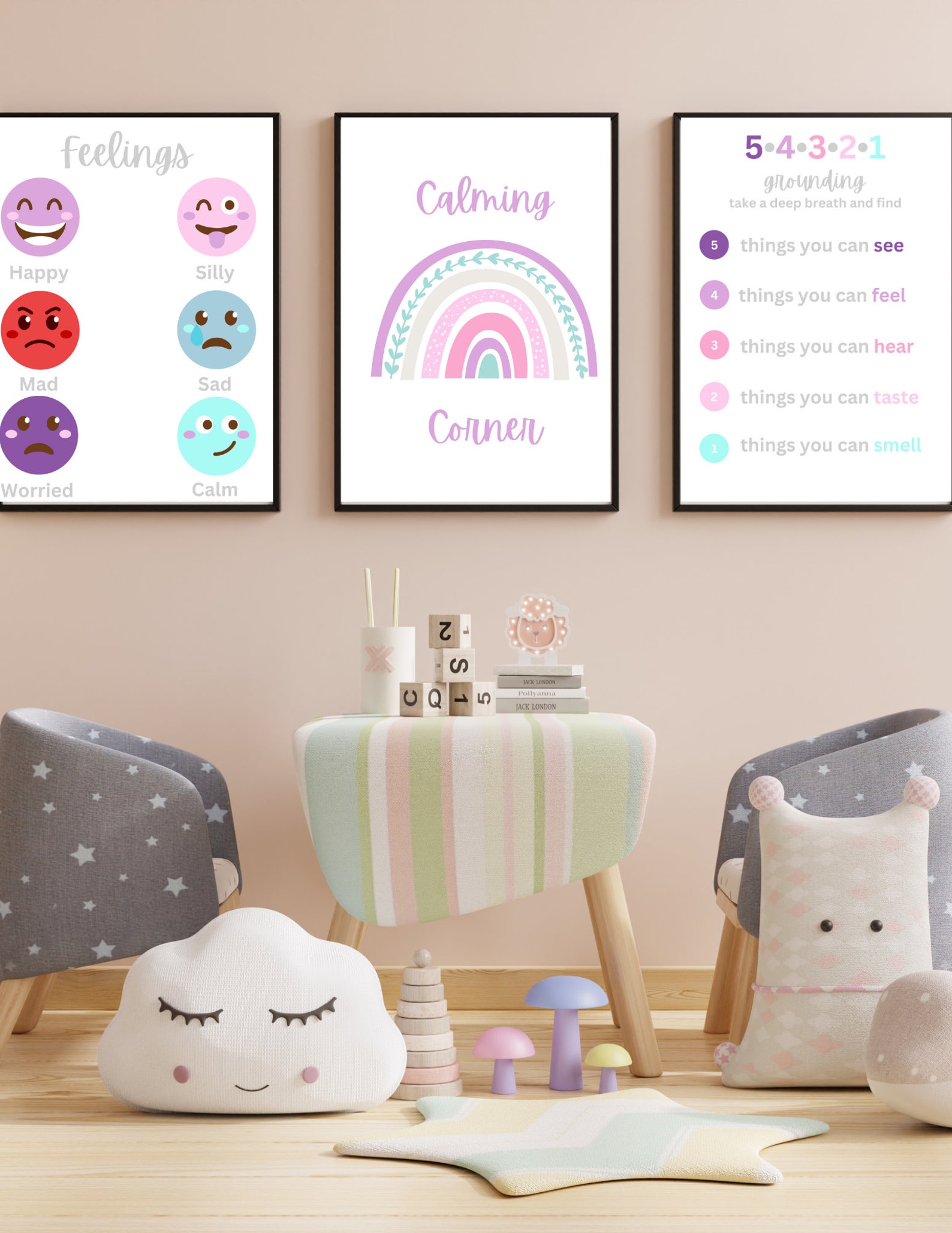 Calming Corner Posters: Kids Emotional Regulation (digital Download) - Etsy