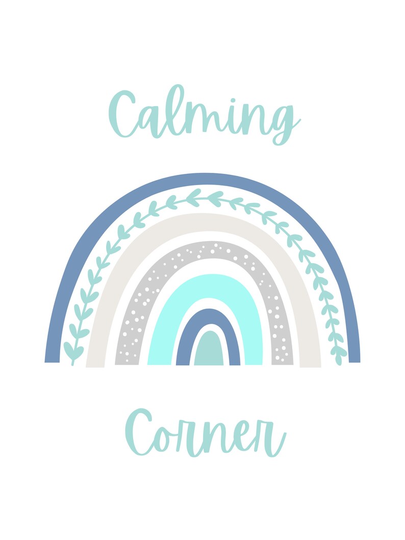 Calming Corner Posters - Etsy