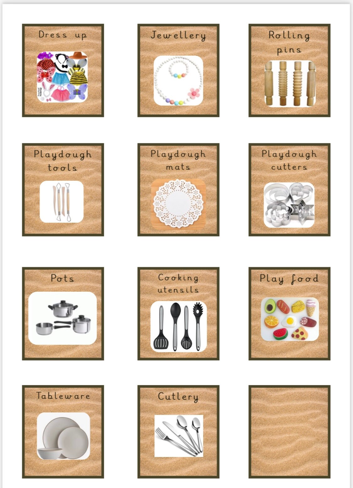 Natural Sand Classroom Labels - Editable Bumper Pack - Etsy