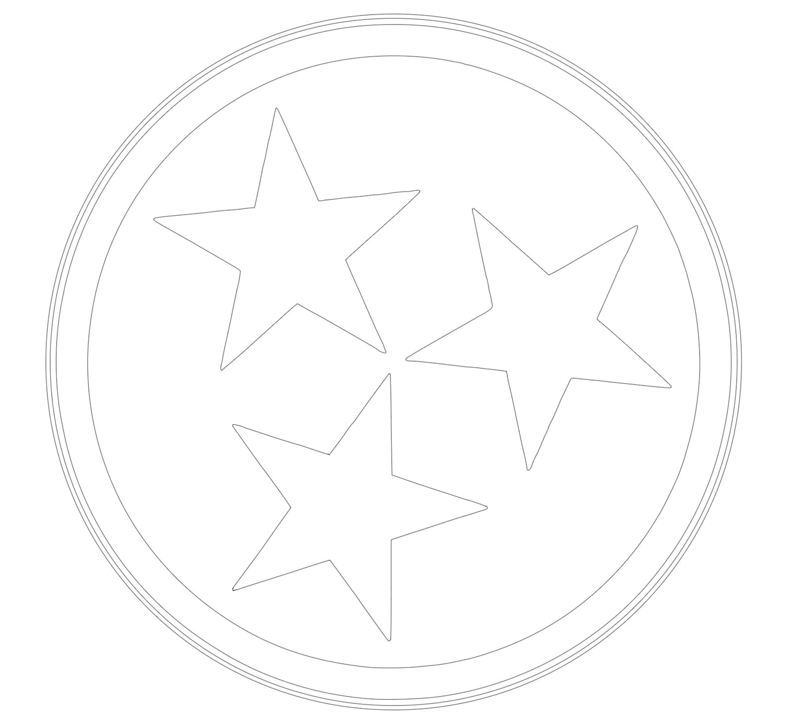 TN Tri-star SVG Digital Download - Etsy