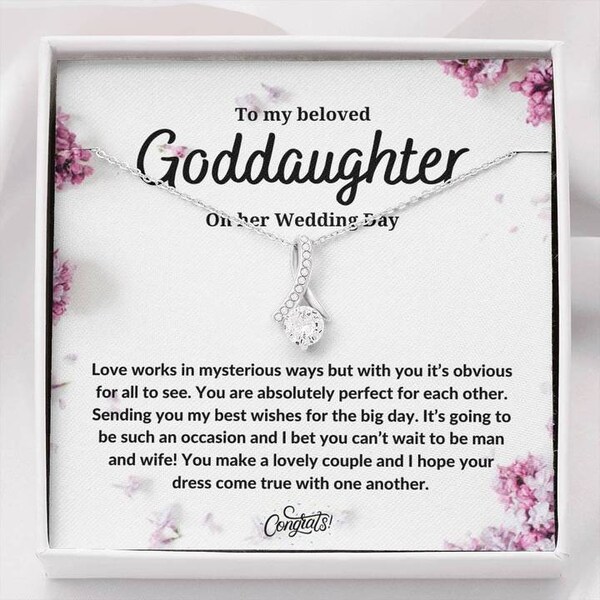 Goddaughter on Her Wedding Day Gift - 60+ Gift Ideas for 2023