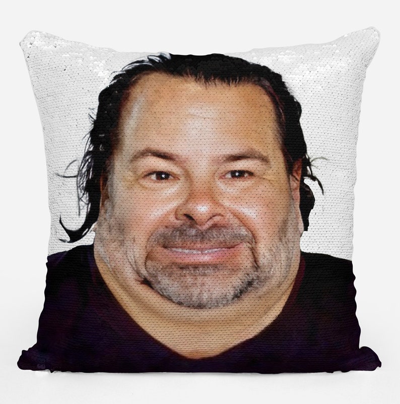 Big Ed -sequin Pillow Case, Funny Celebrity Pillow Case, Edward Allen ...