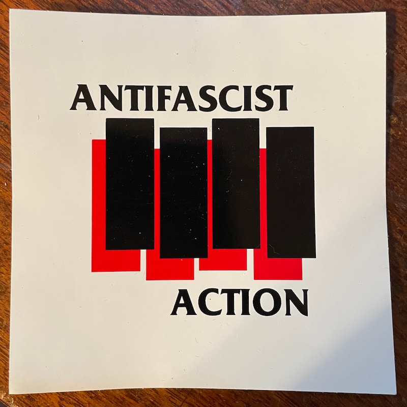 Antifa Bumper Sticker - Etsy