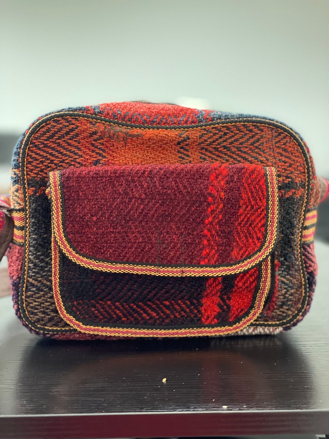 Turkish Carpet Bag Tote Kilim Purse - Etsy