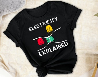Electricity Explained Shirt - Etsy