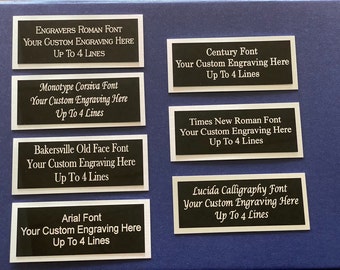 Custom Trophy Label - Etsy