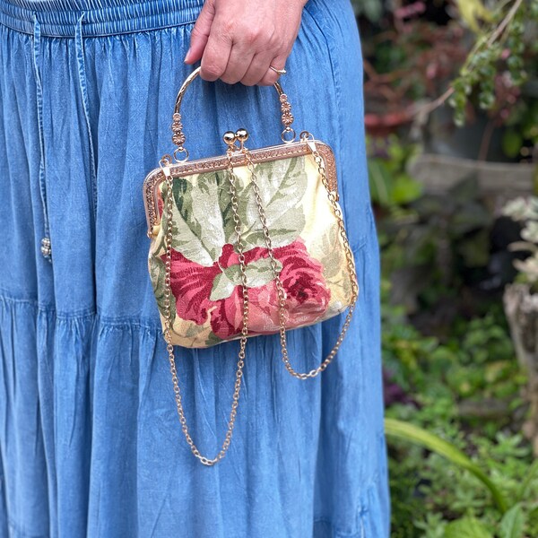 Shabby Chic Purse - Etsy