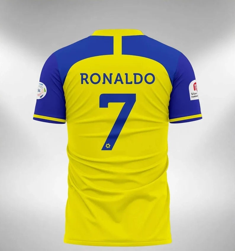 Cristiano Ronaldo Jersey Al Nassr 2023 Camiseta De Fútbol Etsy México