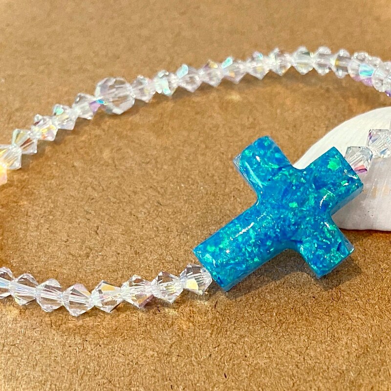 Cross Bracelet - Etsy