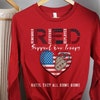 We Wear Red Deployed Shirt, RED Friday Long Sleeve Shirt Remember ...