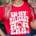 RED Friday in My Military Mom Era Shirt, Military Deployment Shirt for ...