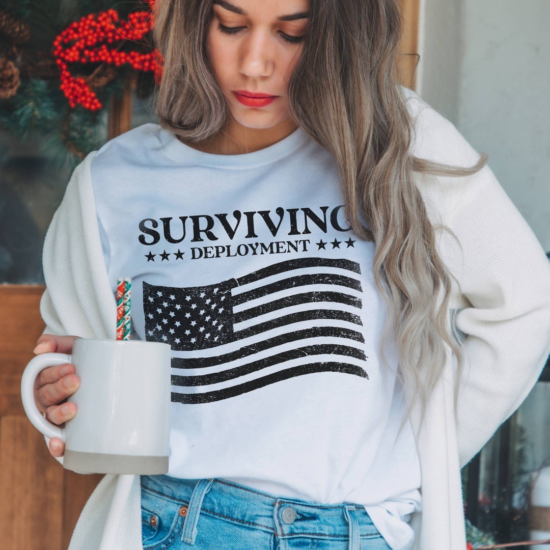 Surviving Deployment Shirt, Remember Everyone Deployed RED Friday Shirt ...