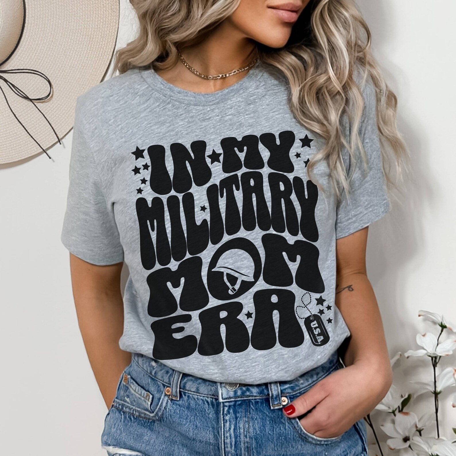 RED Friday in My Military Mom Era Shirt, Military Deployment Shirt for ...