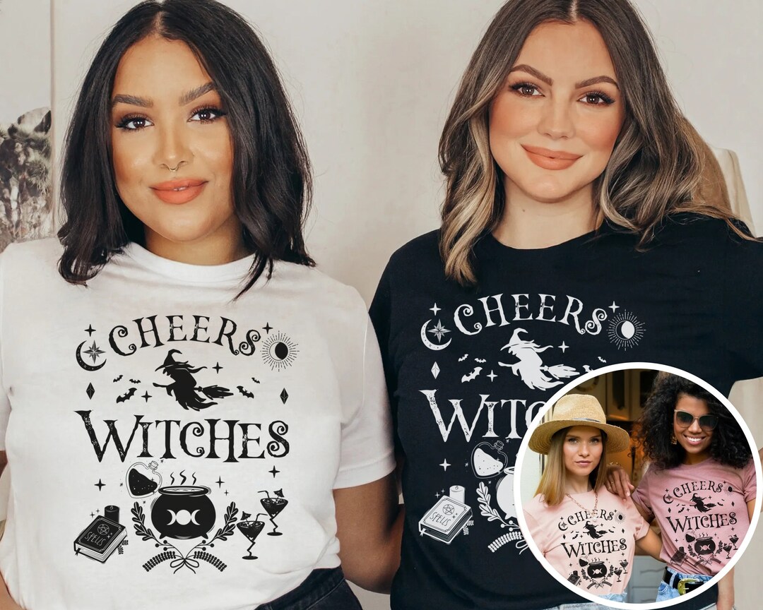 Witchy Bride, Bride's Coven Bachelorette Shirt, Cheers Witches Bride ...