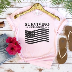 Surviving Deployment Shirt, Remember Everyone Deployed RED Friday Shirt ...